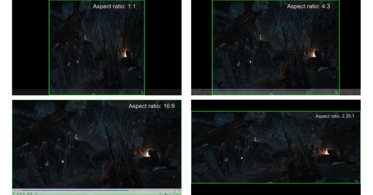 Projector Aspect Ratio Explained (1:1, 4:3, 16:9, 2.35:1 and their use ...